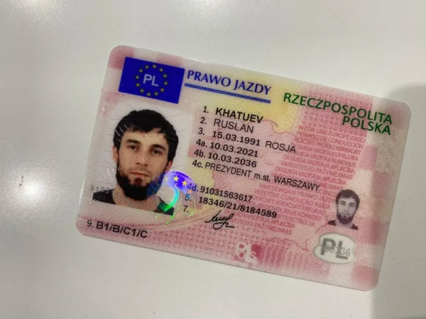 Buy Polish driving license 2025 - Real Global Document